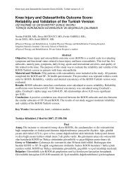 KOOS User's Guide - Knee injury and Osteoarthritis Outcome Score ...