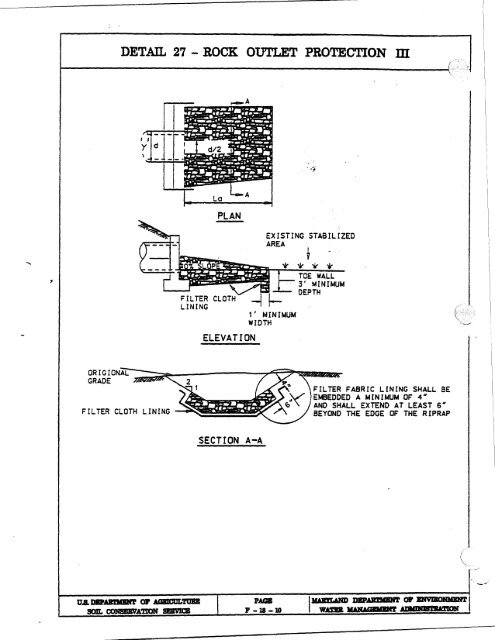 DETAIL 27 - ROCK OUTLET P