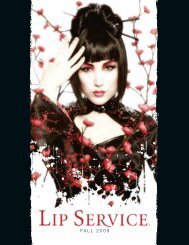 download pdf of this catalog - Lip Service