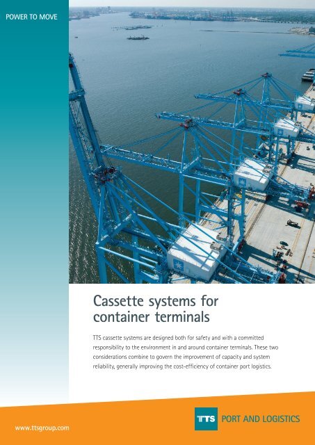 Cassettesystems for ContainerTerminals.pdf - TTS Group ASA