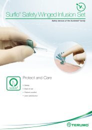 Terufusion® Syringe Pump - Terumo Europe