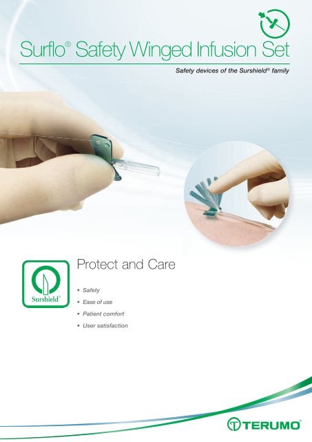 Surflo® Safety Winged Infusion Set - Terumo Europe