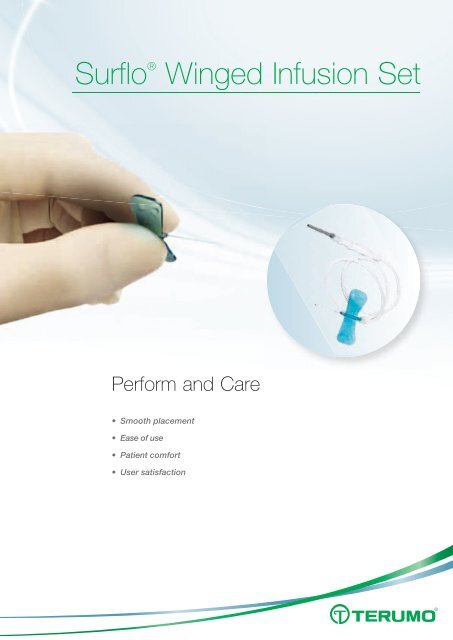 Surflo® Winged Infusion Set - Terumo Europe