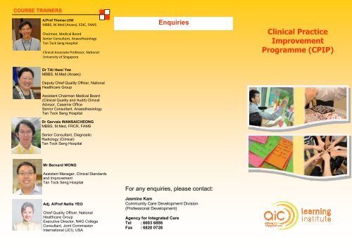 Clinical Practice Improvement Programme (CPIP) - AIC Learning ...