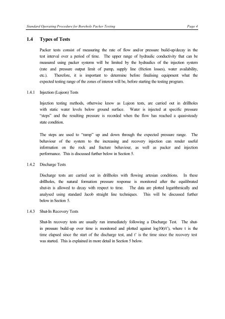 Standard Operating Proced