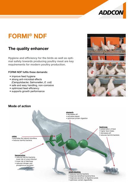 FORMI® NDF - Addcon
