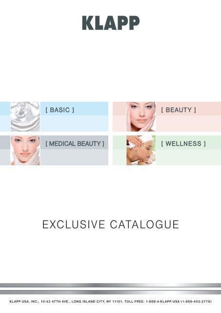 EXCLUSIVE CATALOGUE - Klapp