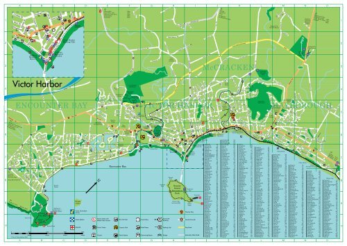 Download a Town Map of Victor Harbor (PDF