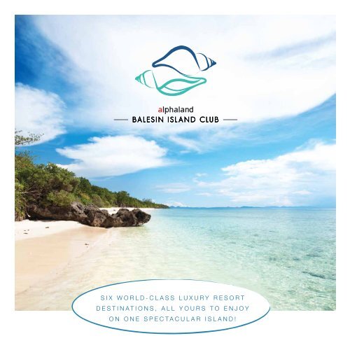 BALESIN ISLAND CLUB - Balesin Island Resort