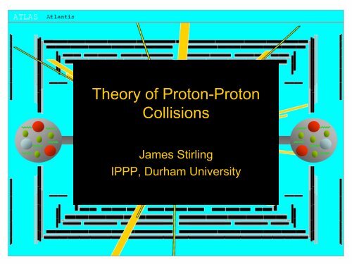 Theory of Proton-Proton Collisions