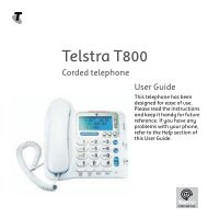 User Guide - Telstra Home Phones
