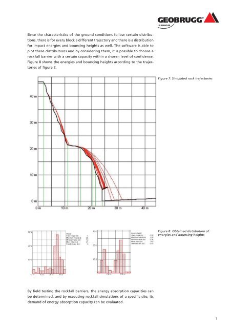 Rockfall barriers / techn