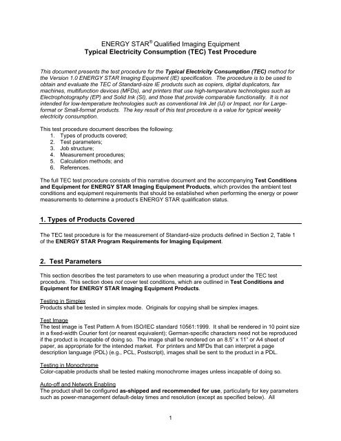 TEC Test Procedure 4-21-06.pdf - eu energy star