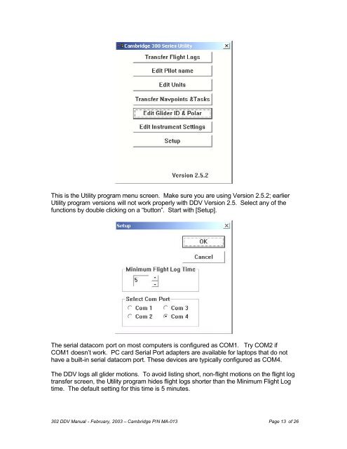 4. Configuring the DDV wi