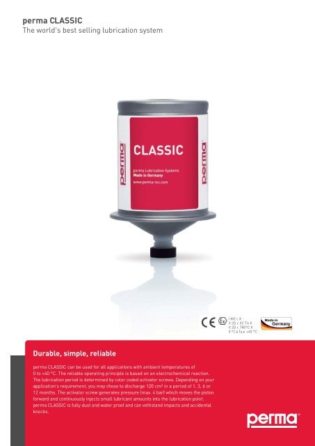 perma CLASSIC - townsend bearings