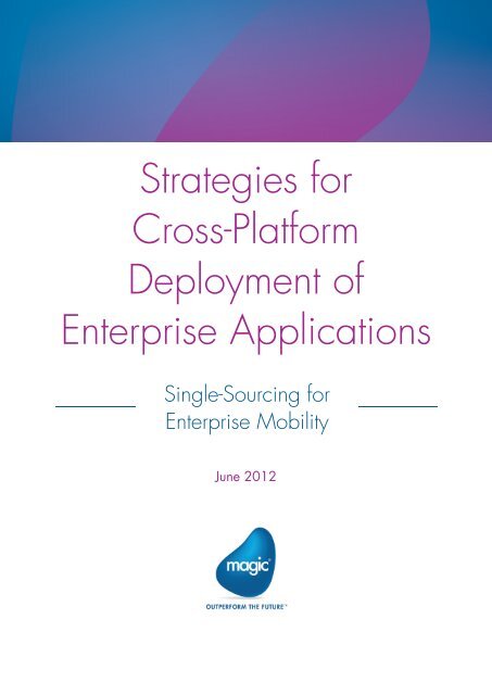 Strategies_for Cross ... - Magic Software