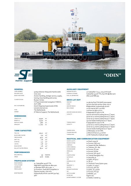 “ODIN” - Marine Support