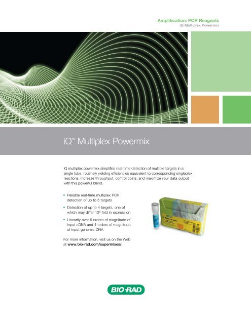 iQ™ Multiplex Powermix - Bio-Rad