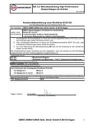 EB12 SYD double-acting Type EB5 - Ebro Armaturen