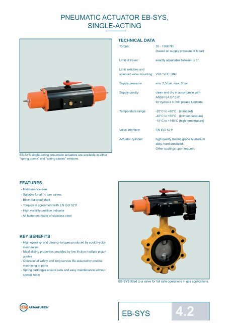 EB-SYS - Ebro Armaturen