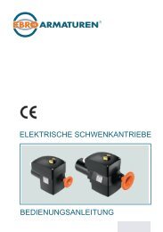 EB12 SYD double-acting Type EB5 - Ebro Armaturen