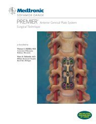 CAPSTONE® PEEK Spinal System PLIF and TLIF - MT Ortho