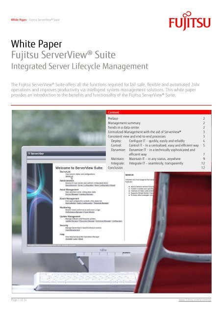 Fujitsu ServerView Suite