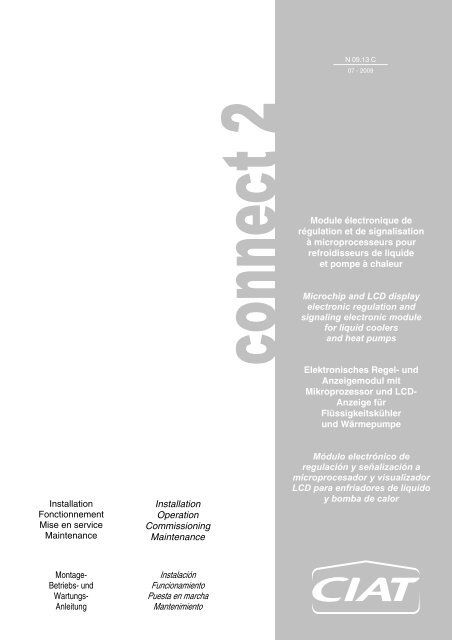 Regelung CONNECT2 - CIAT