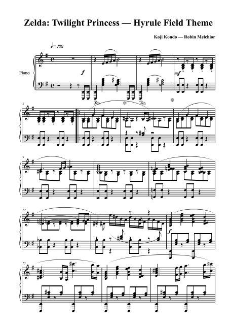 Zelda: Twilight Princess — Hyrule Field Theme