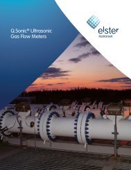 Q.Sonic 5 Path Ultrasonic Flow Meter - Elster American Meter