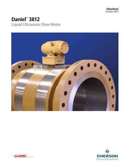 Daniel Ultrasonic Flow Meters - Emerson Process Management