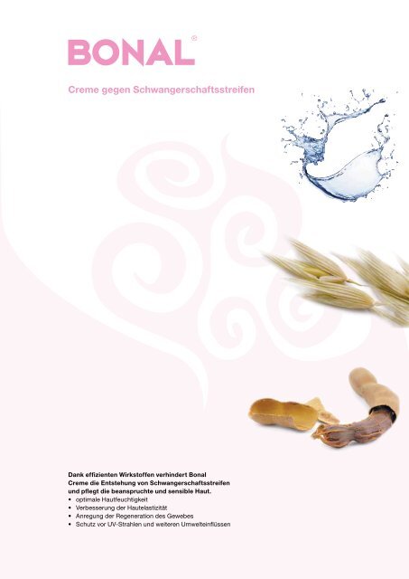 Creme gegen Schwangerschaftsstreifen - Bonal