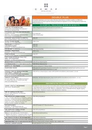 CHECK LIST FOR ADDITIONAL DEPENDANT FORM - CAMAF