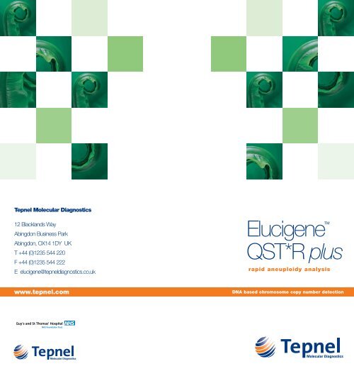 Elucigene QST*R plus - Gen-Probe, Inc.