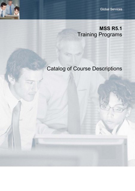Training Programs Catalog of Course Descriptions - Ericsson