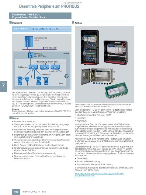 7 Dezentrale Peripherie a
