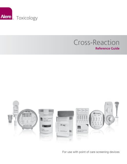 Cross-Reaction - Alere Toxicology