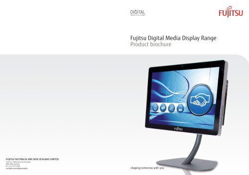 Fujitsu Digital Media Display Range Product brochure
