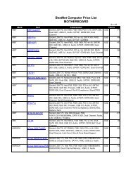 Bestnet Computer Price List SOFTWARE