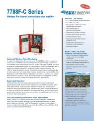 7705i-C AES-MultiNet Central Station Receiver ... - AES IntelliNet