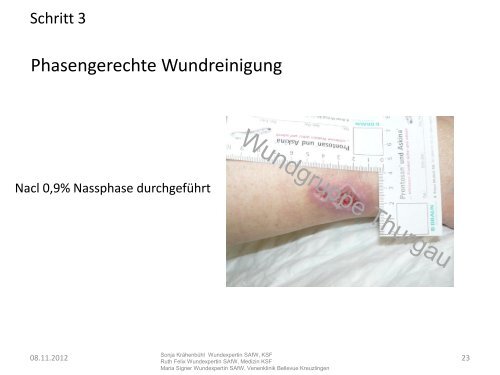 Schritt 3 Phasengerechte