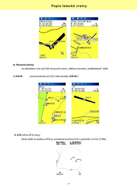 Popis letecké vrstvy Př