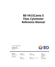 BD FACS Canto II User's Guide