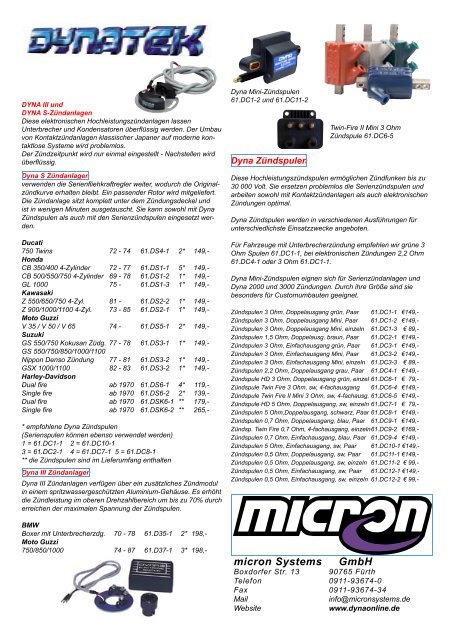 micron Systems GmbH - bei Micron Systems!