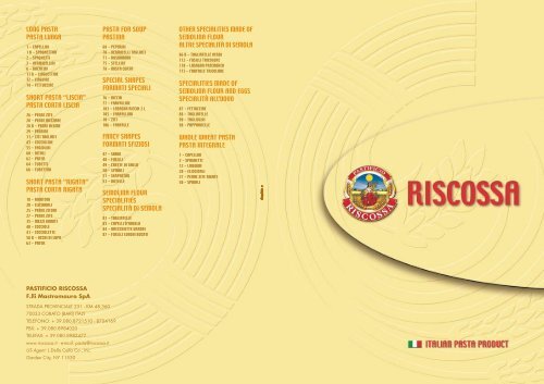 Catalogo USA - Riscossa