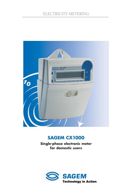 Sagem : CX1000 (pdf) - Euridis.org