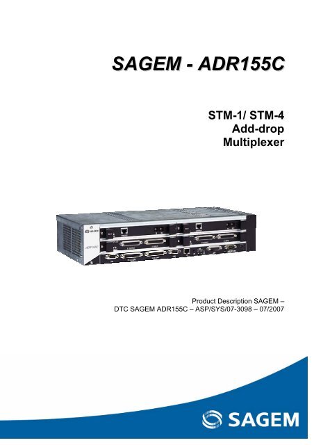 SAGEM - ADR155C