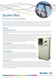 Installation, Operation and Maintenance Instructions - Mono Pumps