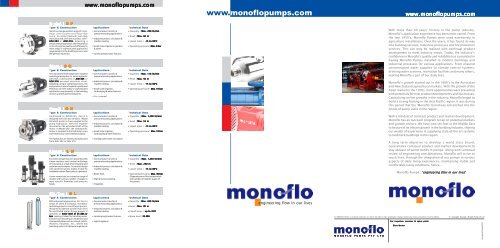 GENERAL | Catalogue - Monoflo