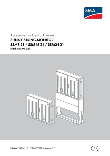 SUNNY STRING-MONITOR SSM8-21 / SSM16-21 / SSM24-21 ...